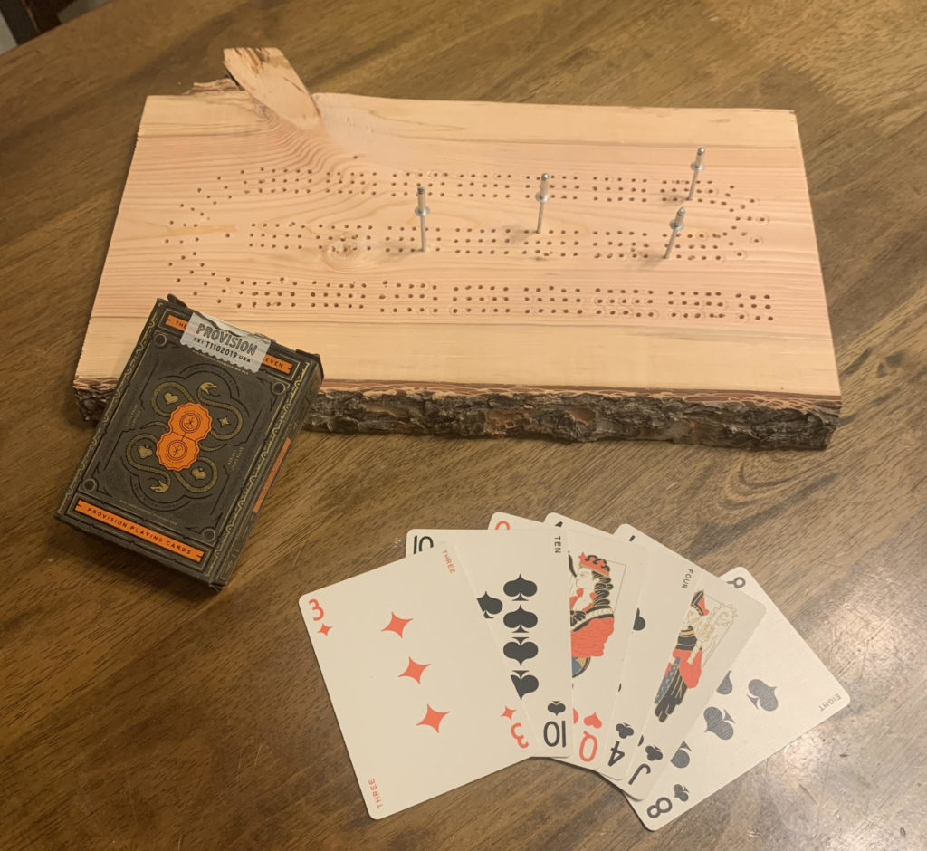 Build your own Cribbage Board - Community Sustainability Center | Home ...