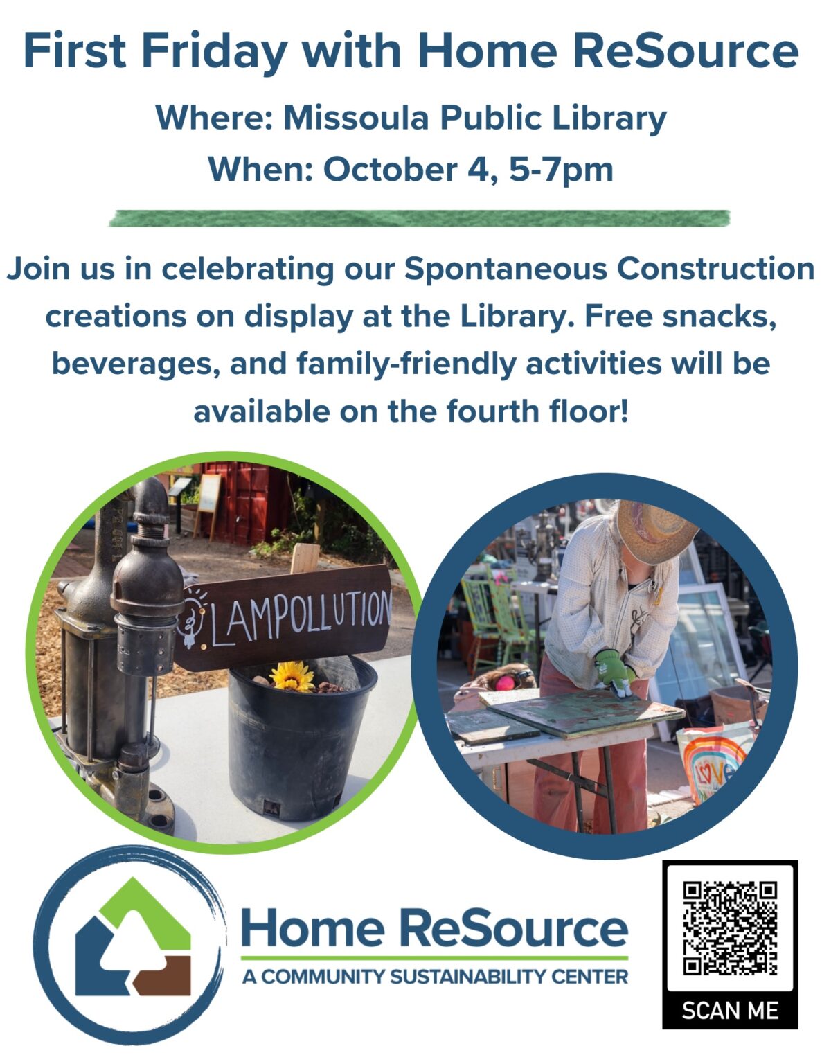 First Friday at the Missoula Public Library - Community Sustainability ...